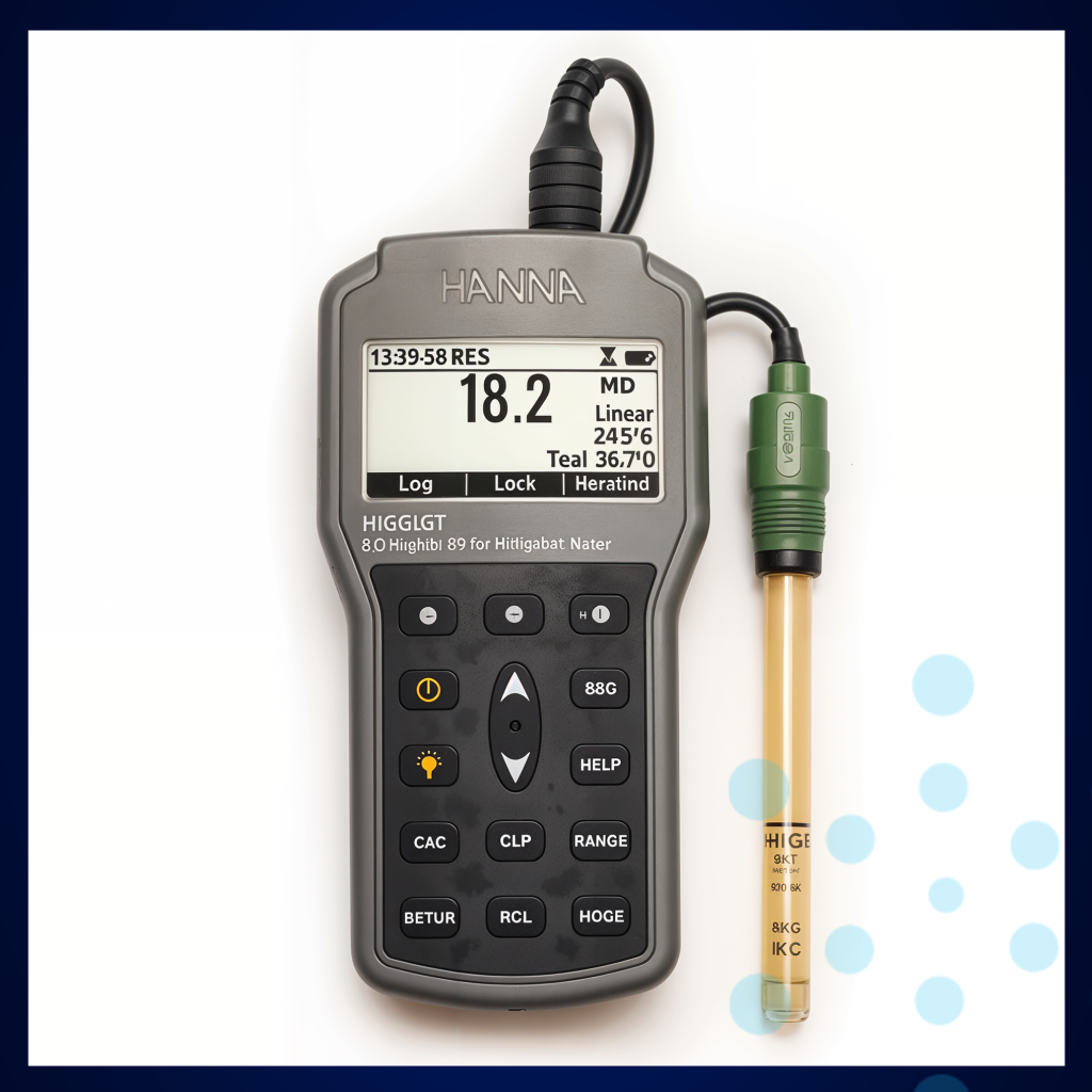 Máy đo EC/TDS/Trở kháng/ độ mặn đặc điểm cho nước siêu tinh khiết ...